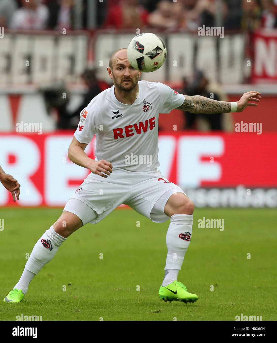 Cologne, Germany. March 4, 2017. Bundesliga matchday 23, 1. FC Koeln ...