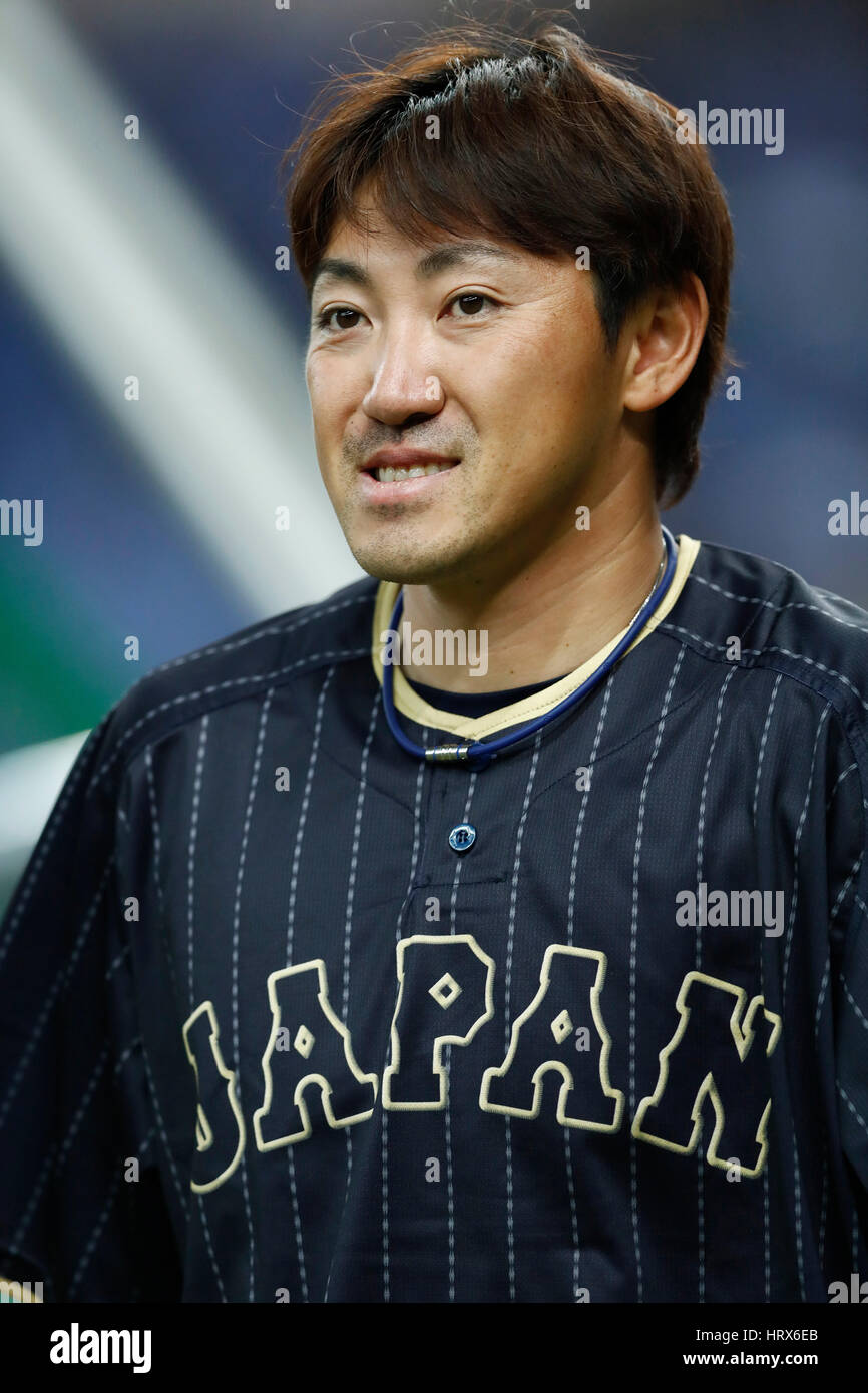 Osaka, Japan. 3rd Mar, 2017. Seiichi Uchikawa (JPN) Baseball : 2017 ...