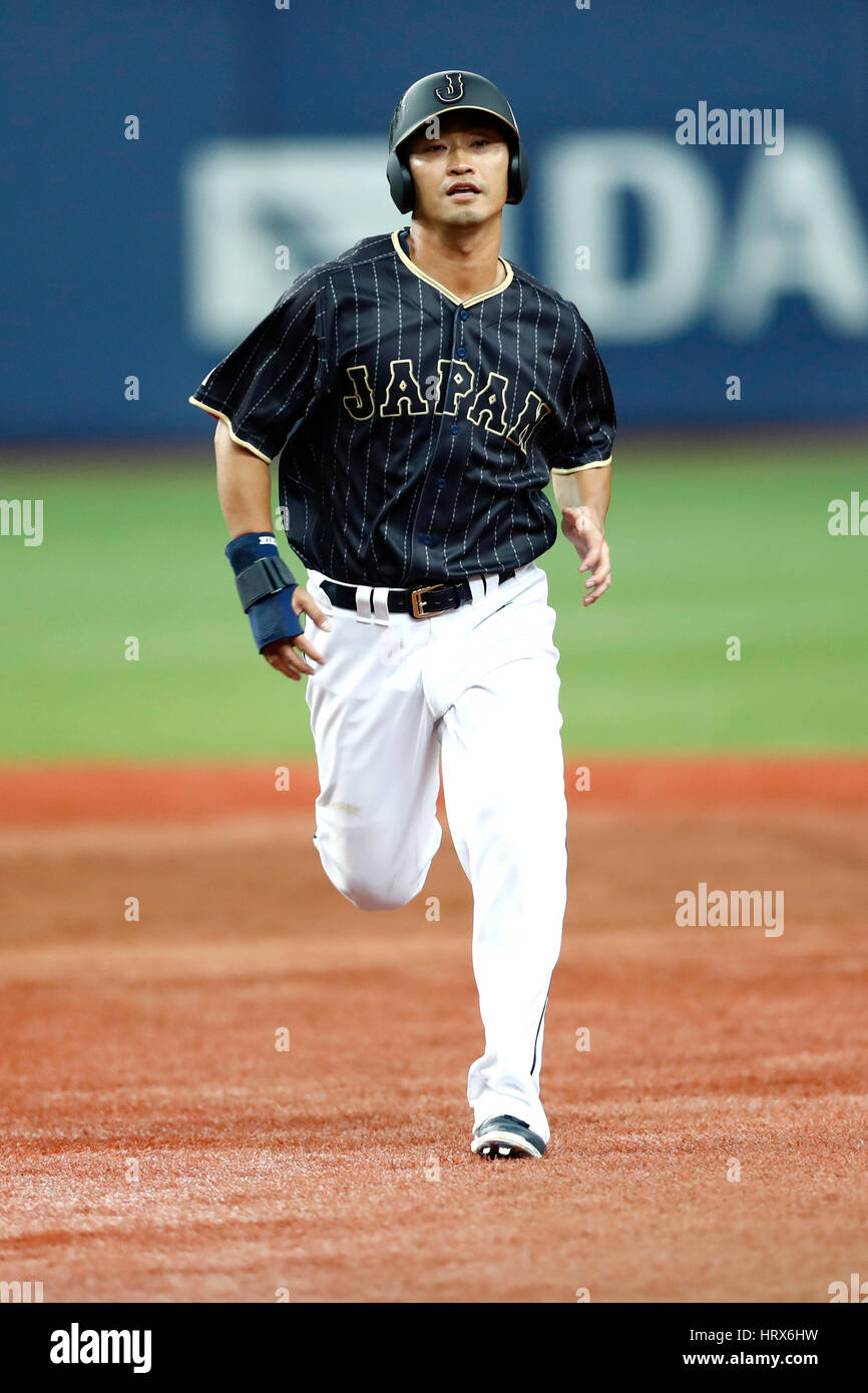 Osaka, Japan. 3rd Mar, 2017. Norichika Aoki (JPN) Baseball : 2017 World ...