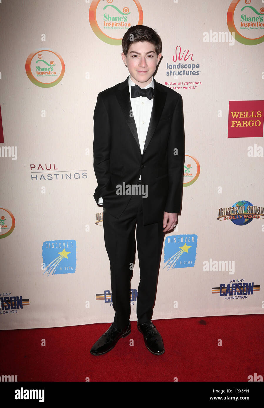 Los Angeles, Ca, USA. 04th Mar, 2017. Mason Cook, At The Shane's ...