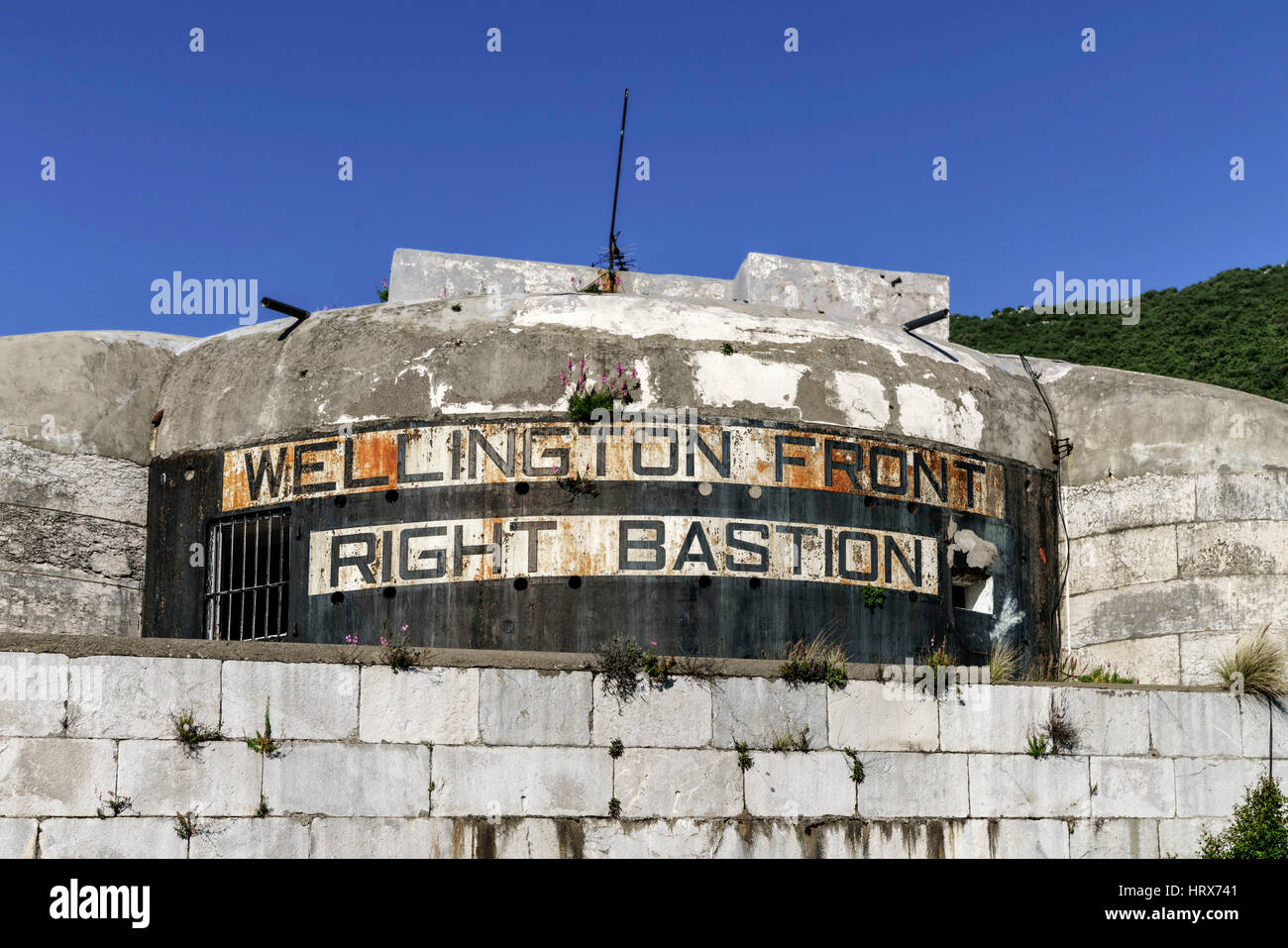 Wellington front right Bastion Stock Photo - Alamy