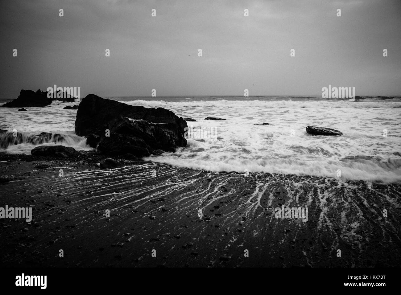 Beaches and landscapes Black and White Stock Photos & Images - Alamy
