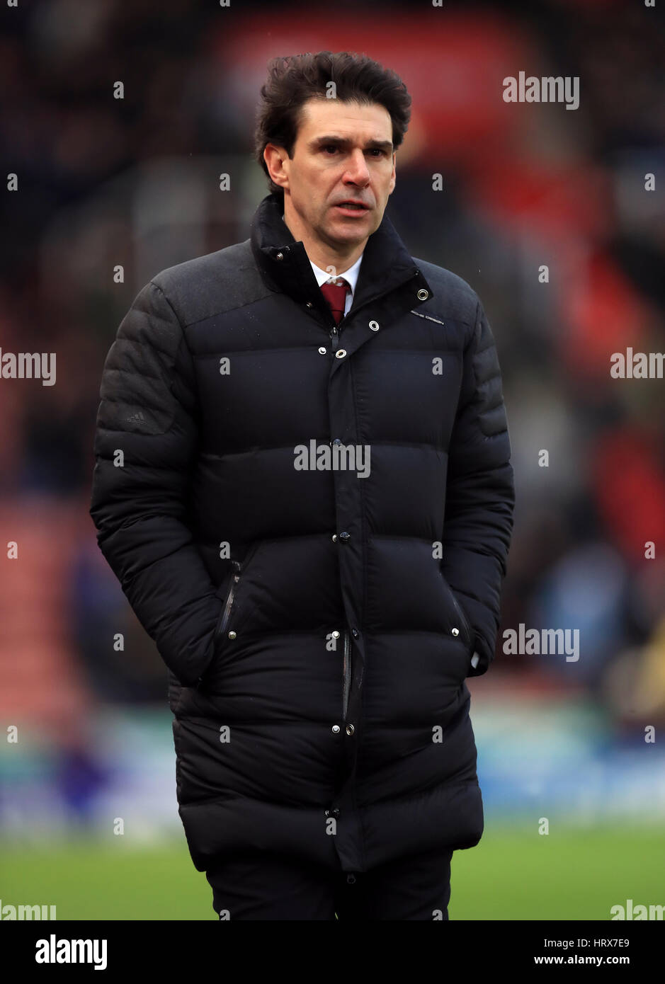 Middlesbrough manager Aitor Karanka after the Premier League match at ...