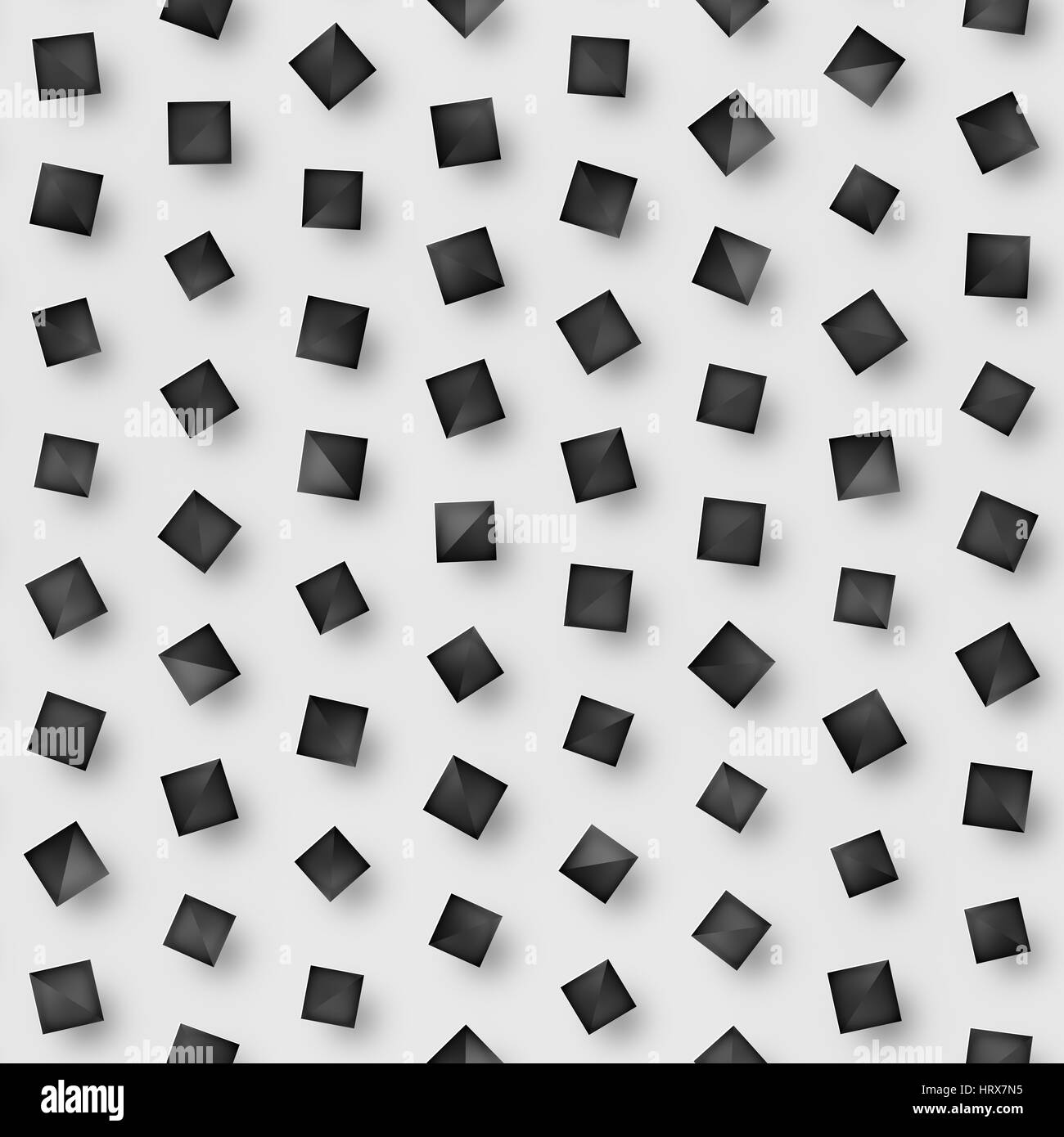 Scattered Geometric Shaded Shapes. Abstract Background Design. Stylish ...