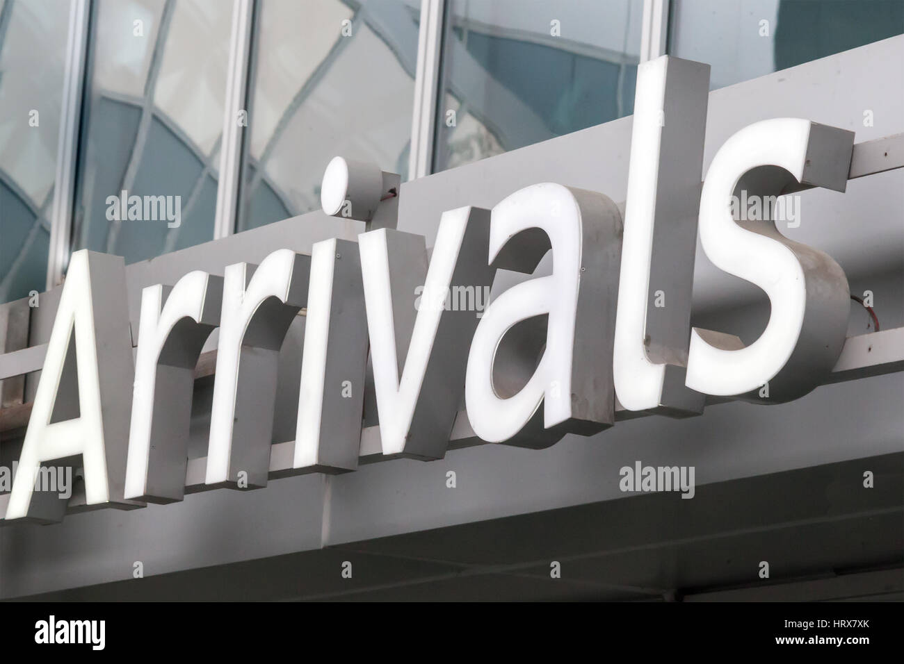 Airport welcome board hi-res stock photography and images - Alamy