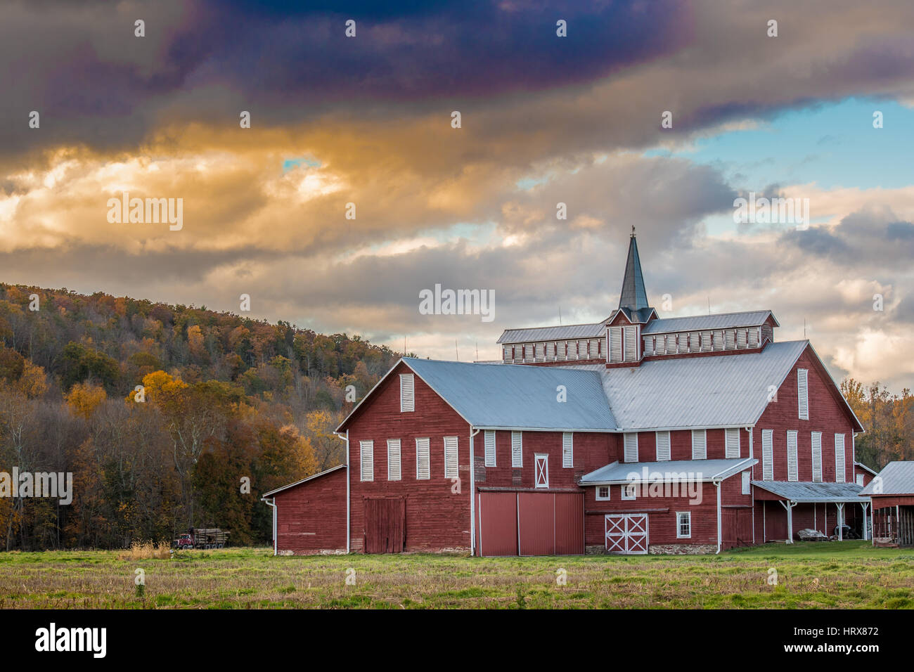 Barn in Pennsylvania Stock Photo - Alamy