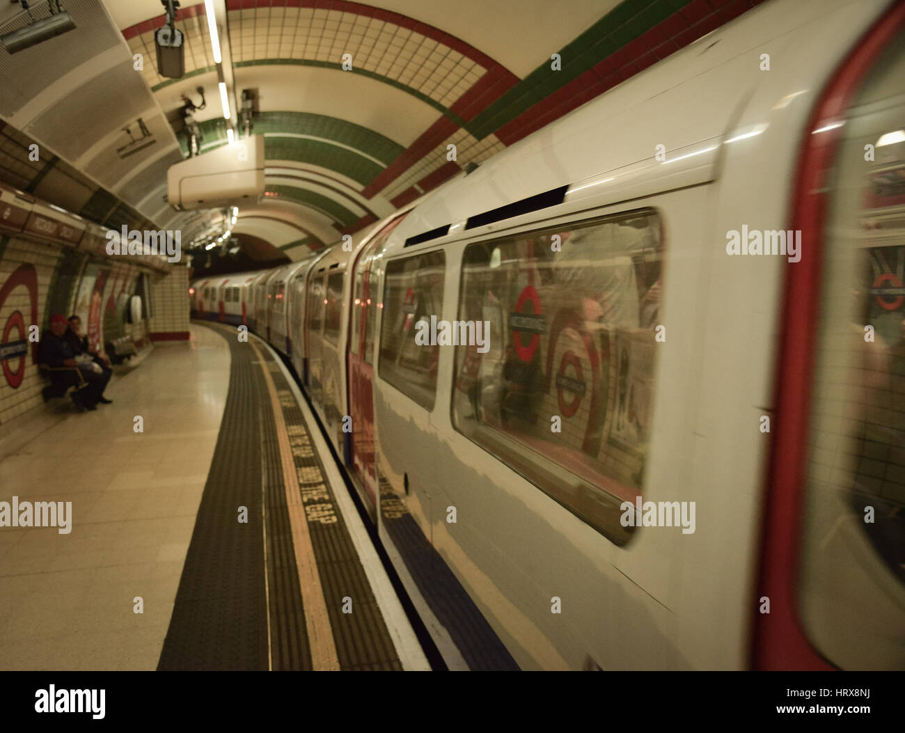London Underground Tube Train Stock Photo - Alamy