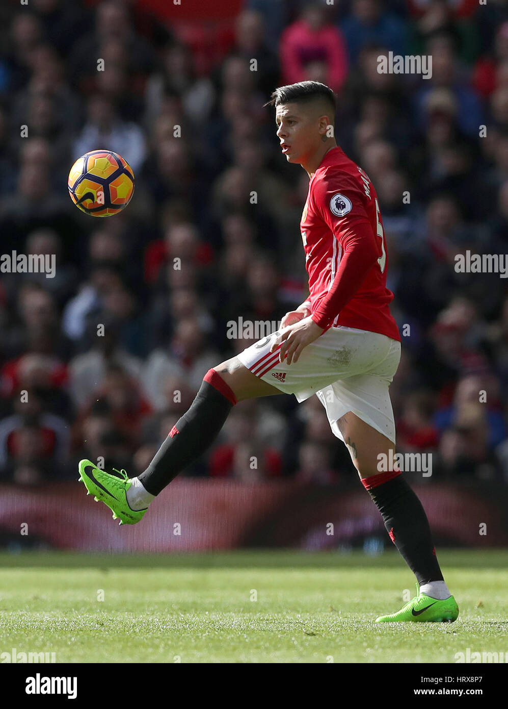 Manchester United's Marcos Rojo Stock Photo - Alamy