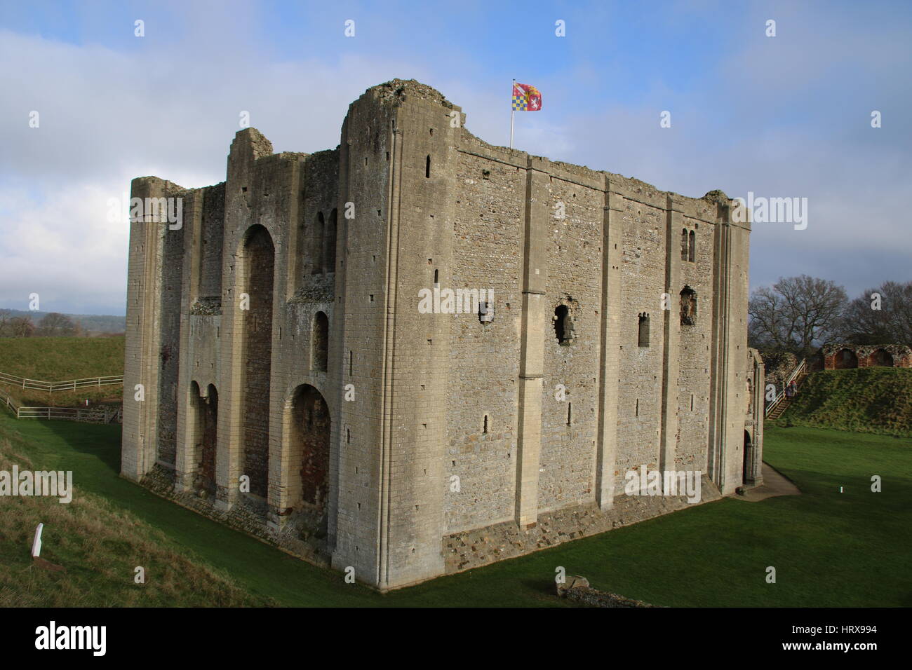 Castle Rising 12th Century Medieval castle, Norfolk Stock Photo - Alamy