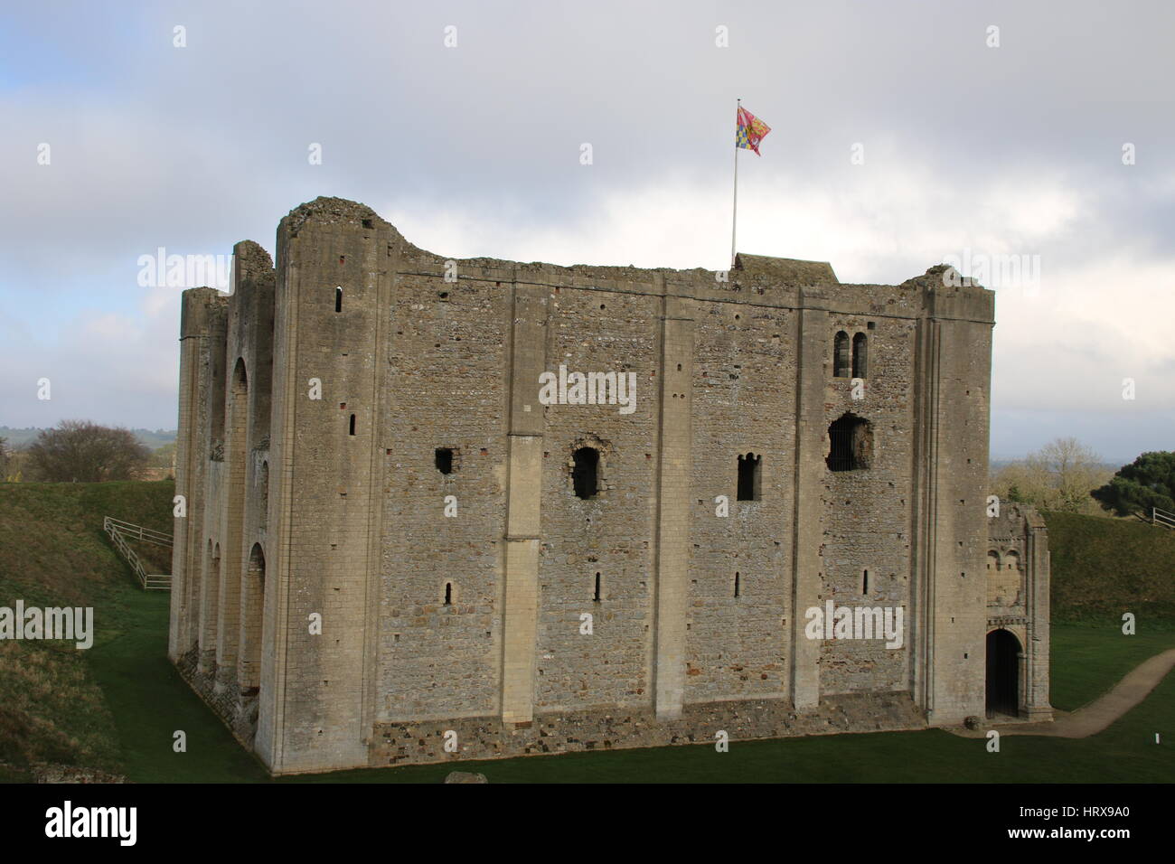 Castle Rising 12th Century Medieval castle, Norfolk Stock Photo - Alamy