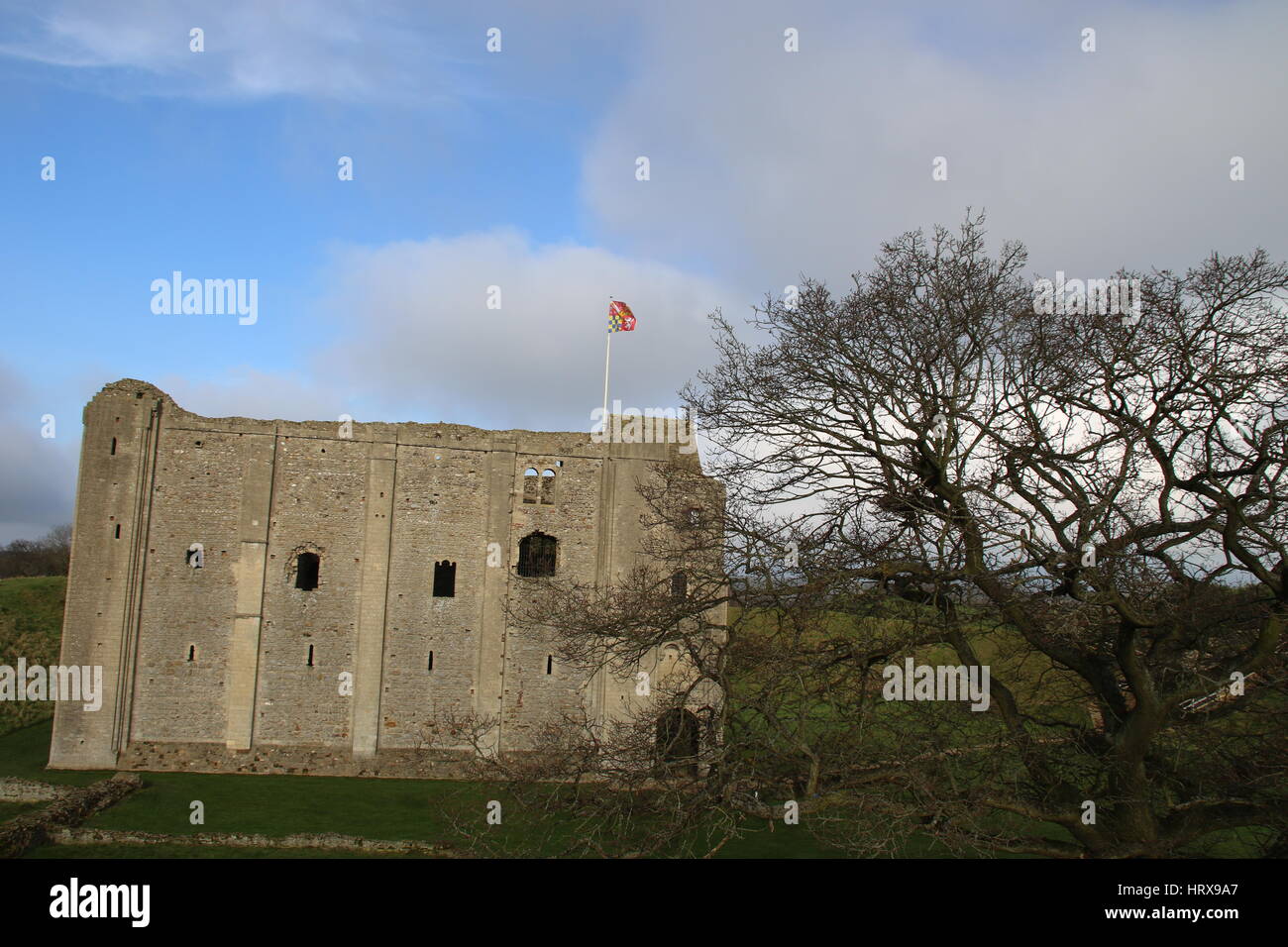 Castle Rising 12th Century Medieval castle, Norfolk Stock Photo - Alamy