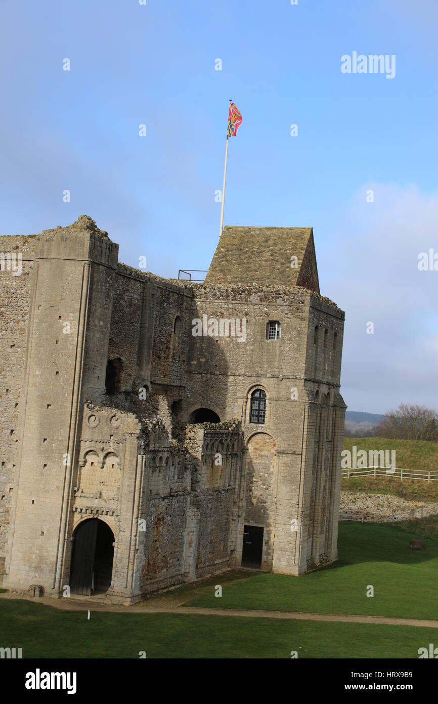Castle Rising 12th Century Medieval castle, Norfolk Stock Photo - Alamy