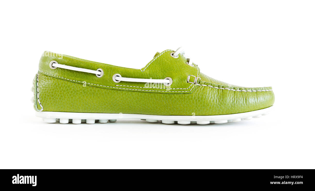 women's modern style moccasin Stock Photo - Alamy