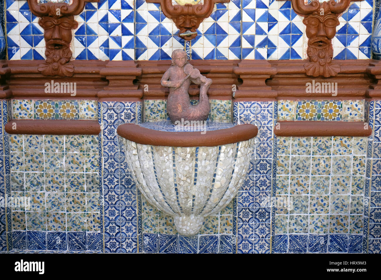 Interior of the Centro Cultural Isidro Fabela, San Angel, Ciudad de ...