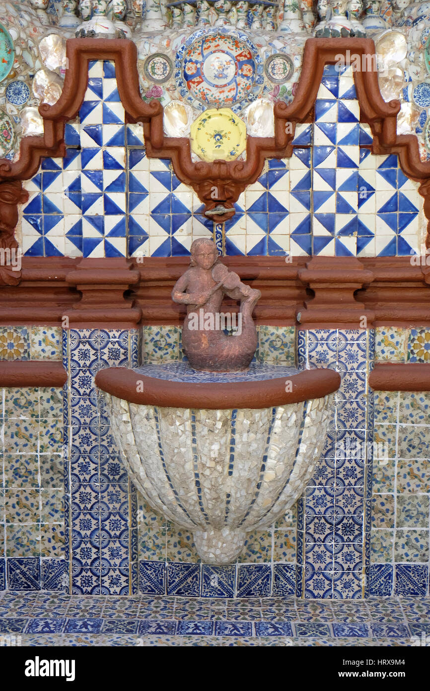 Interior of the Centro Cultural Isidro Fabela, San Angel, Ciudad de ...