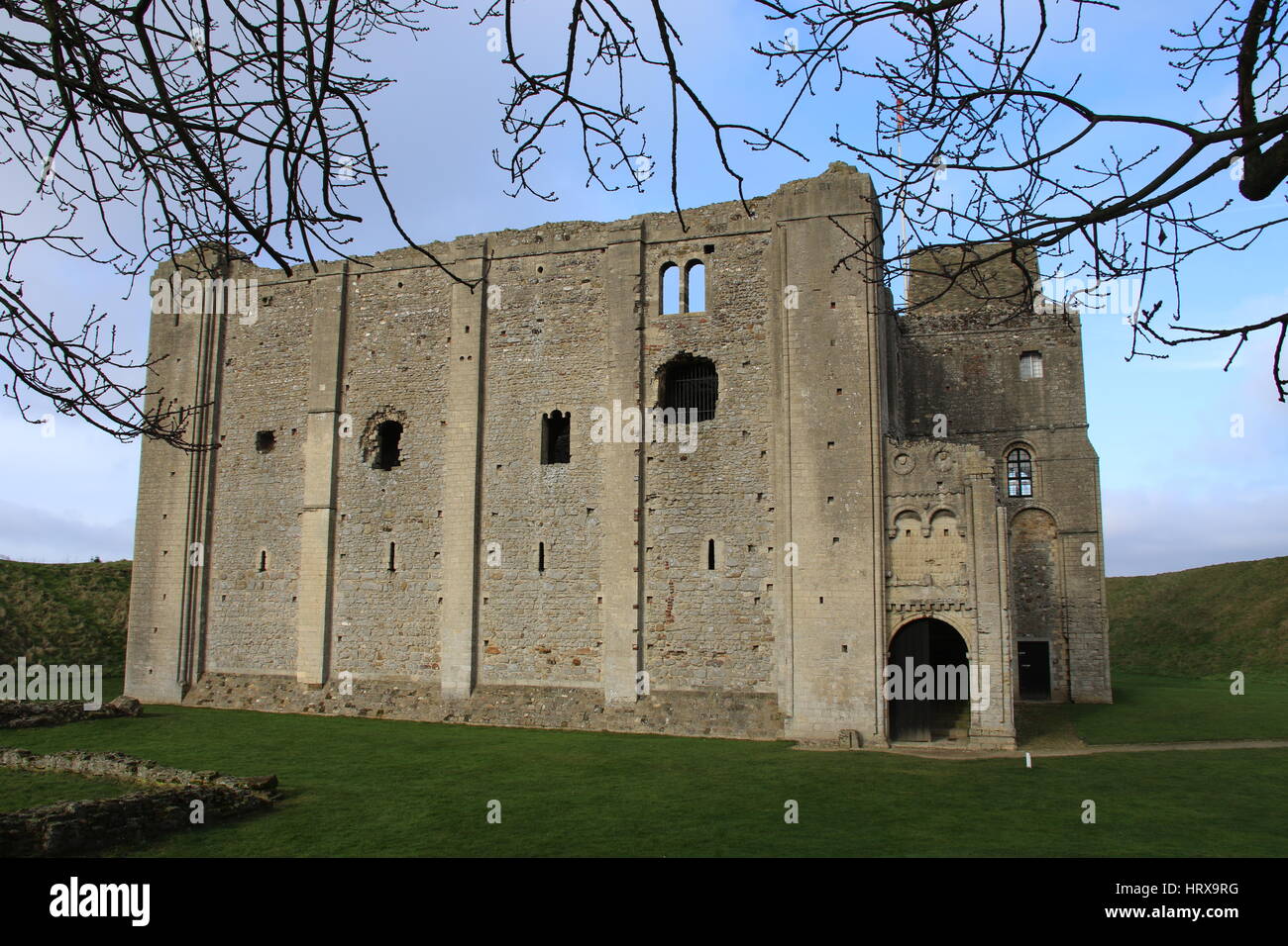 Castle Rising 12th Century Medieval castle, Norfolk Stock Photo - Alamy