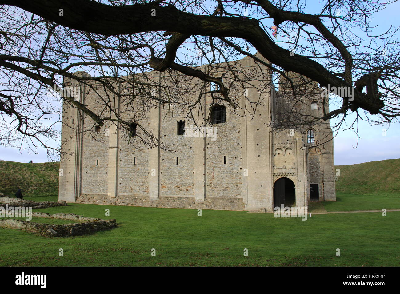Castle Rising 12th Century Medieval castle, Norfolk Stock Photo - Alamy