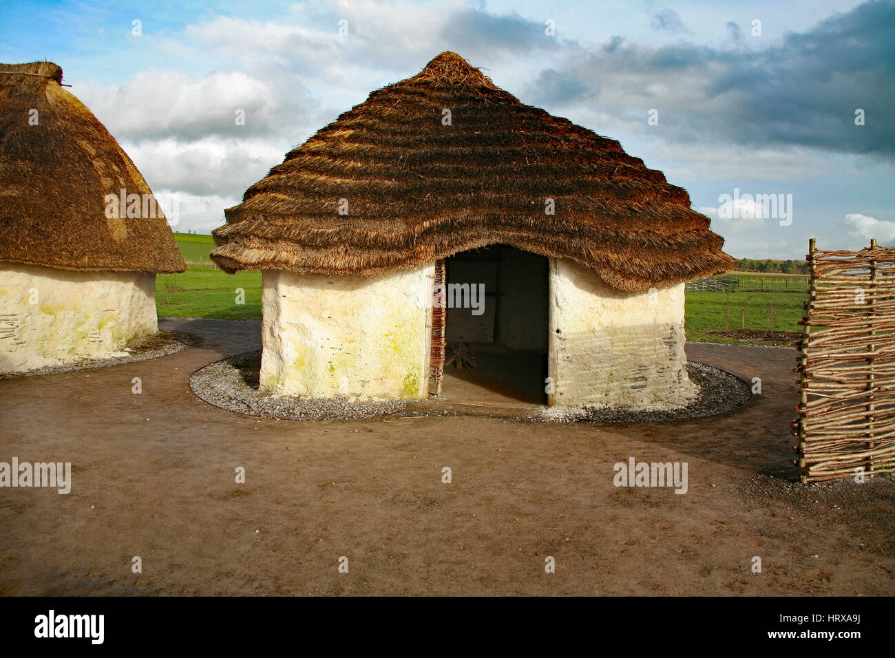 Neolithic house england hi-res stock photography and images - Alamy