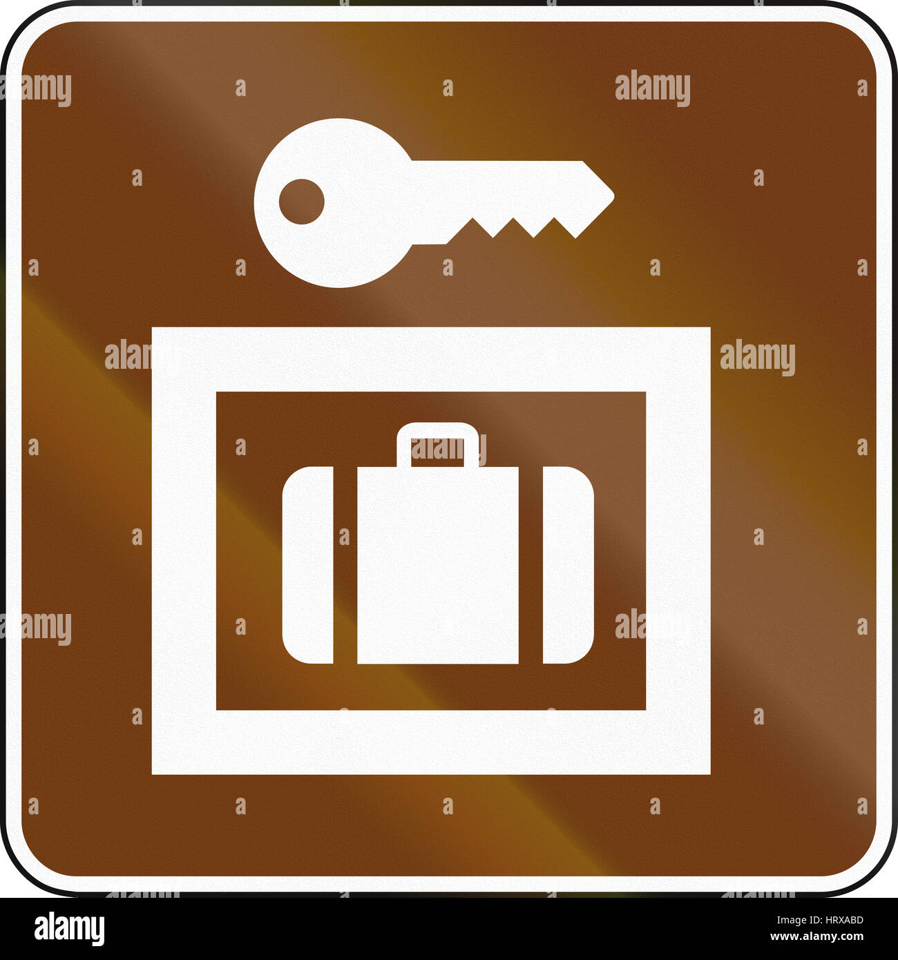 United States MUTCD guide road sign - Locker Stock Photo - Alamy