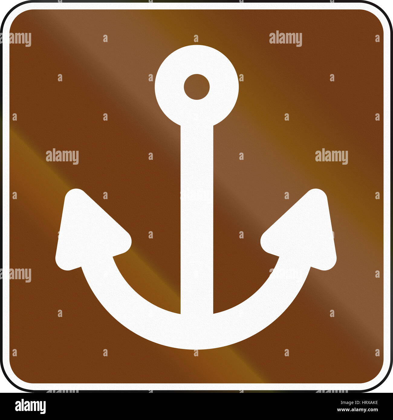 United States MUTCD guide road sign - Marina Stock Photo - Alamy