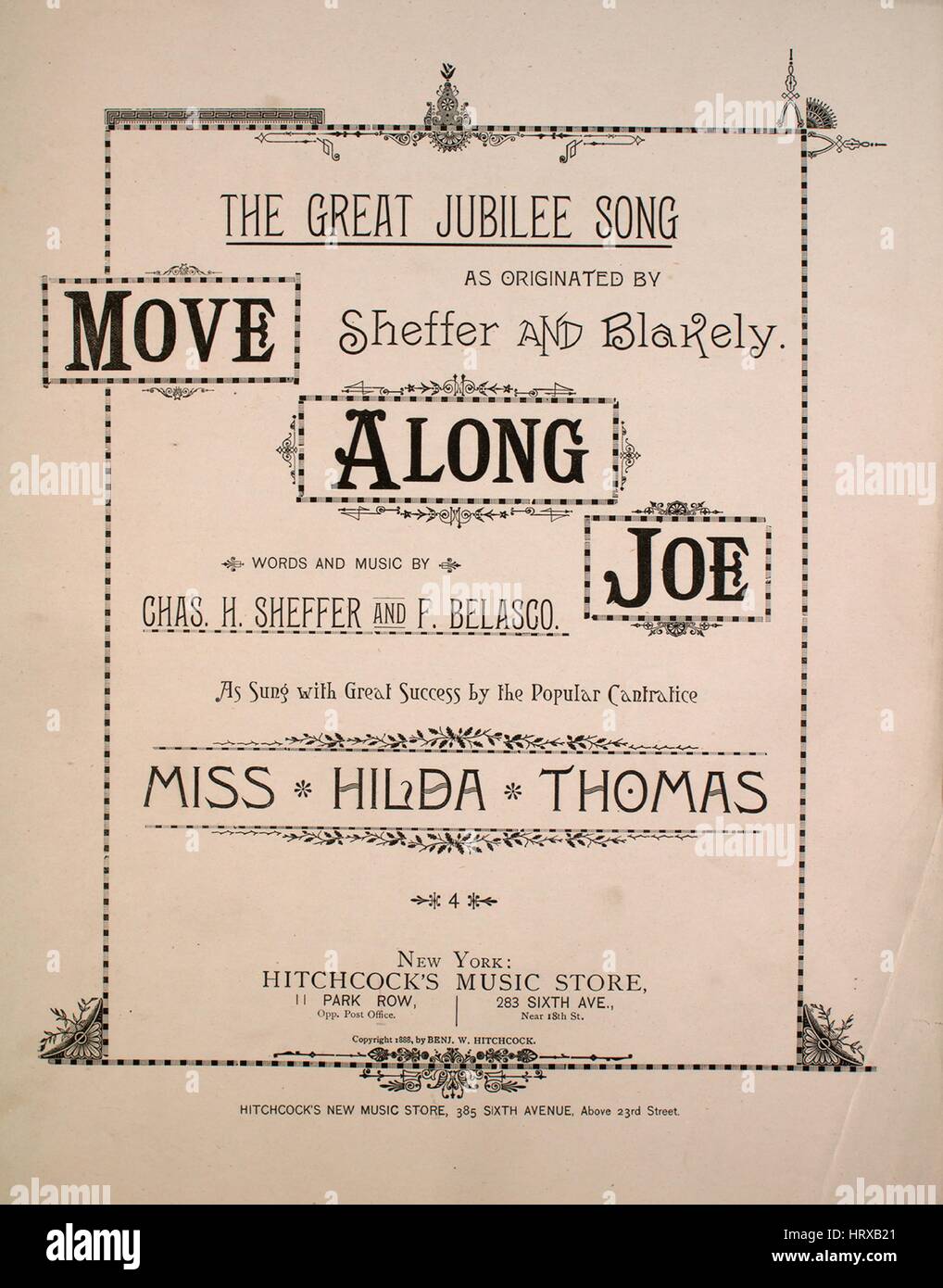 Jubilee song hi-res stock photography and images - Alamy