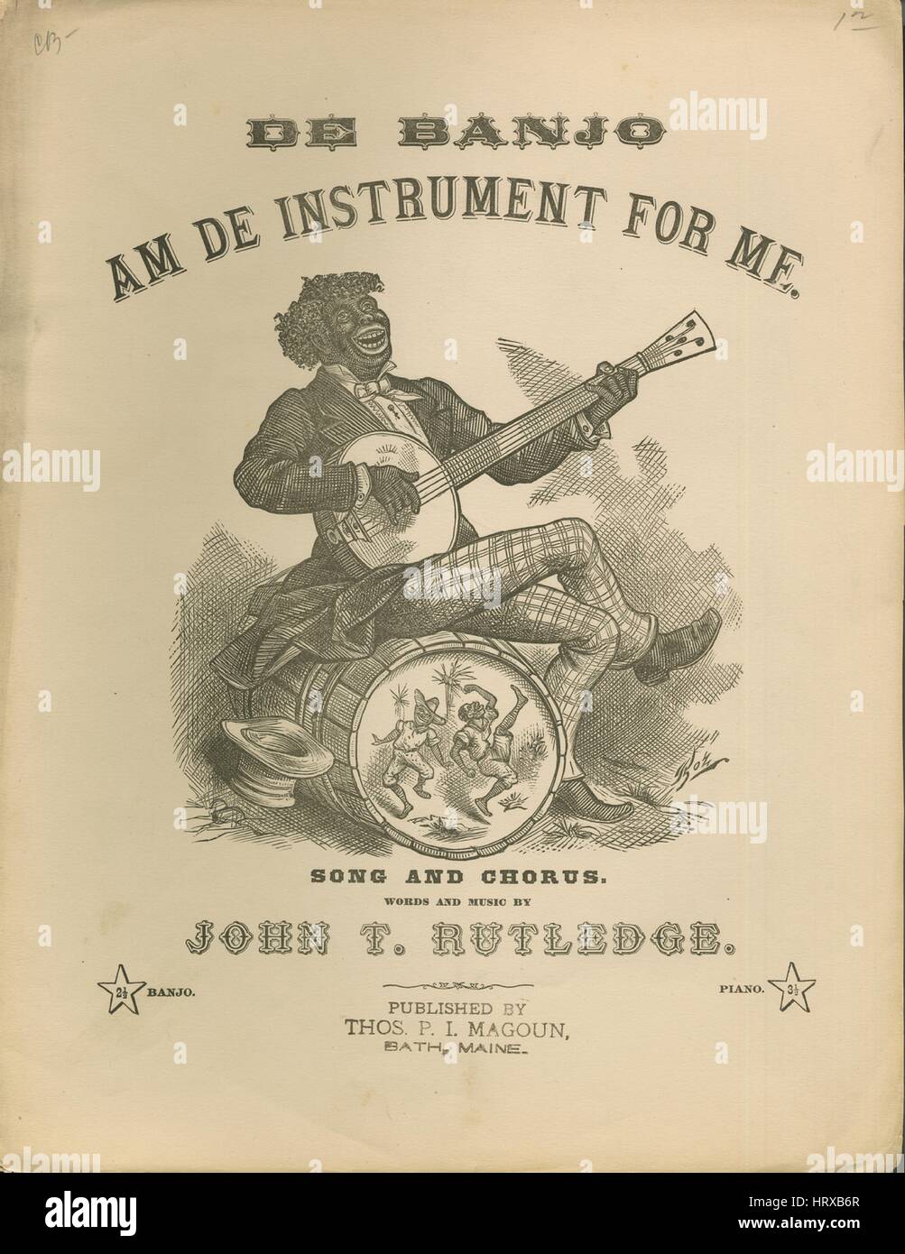 John rutledge banjo hi-res stock photography and images - Alamy