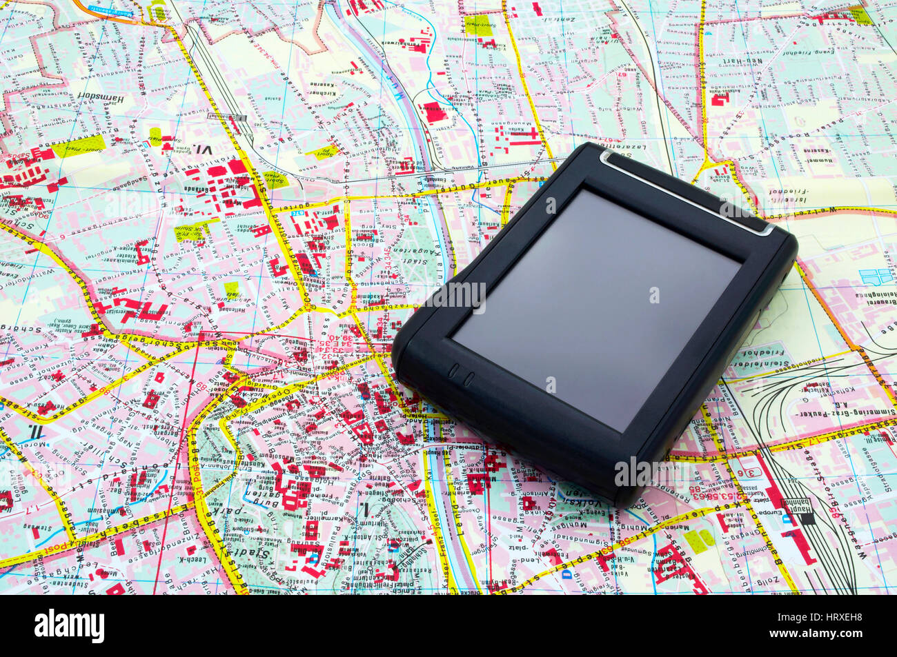 Gps route planning hi-res stock photography and images - Alamy
