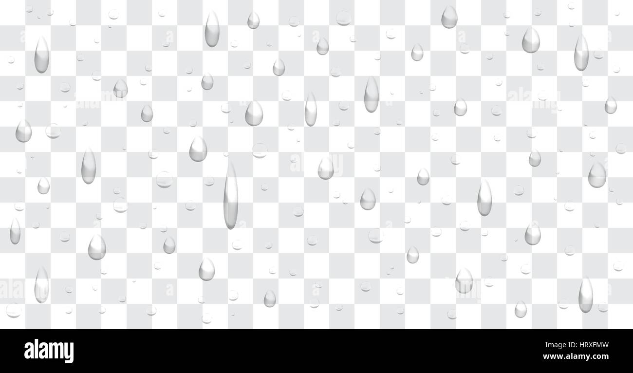 transparent water drop background vector Stock Vector Image & Art - Alamy