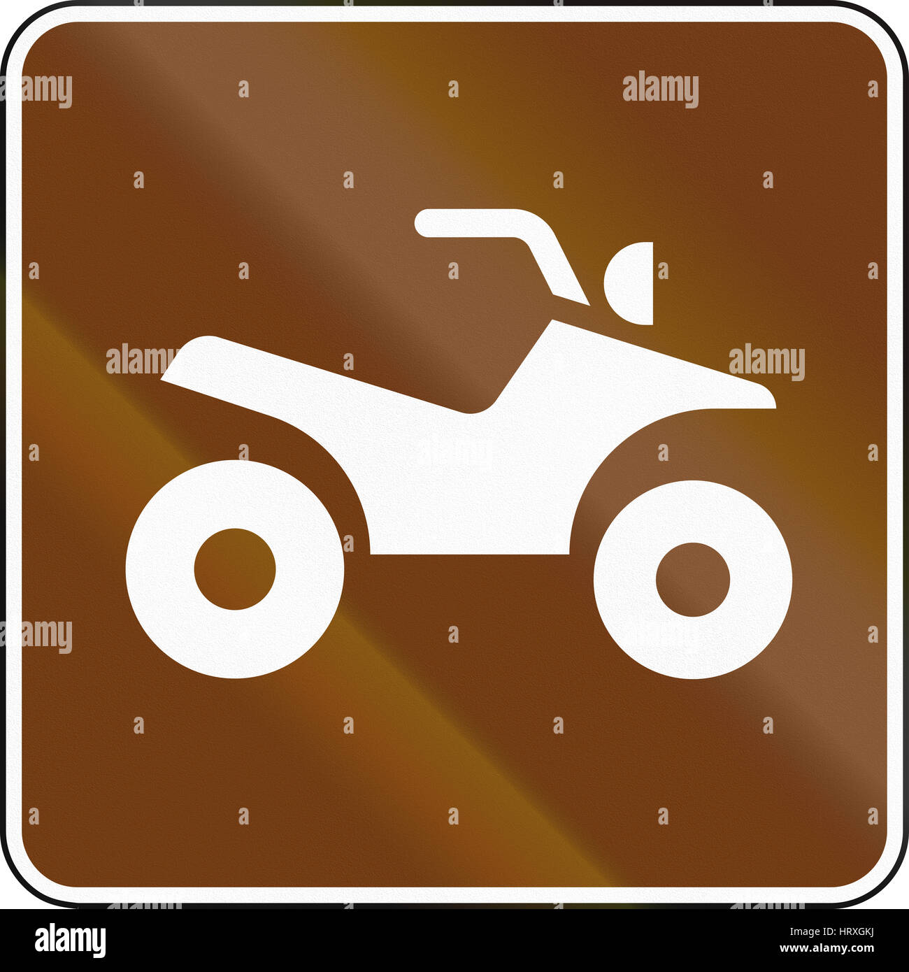 United States MUTCD guide road sign - ATV Stock Photo - Alamy
