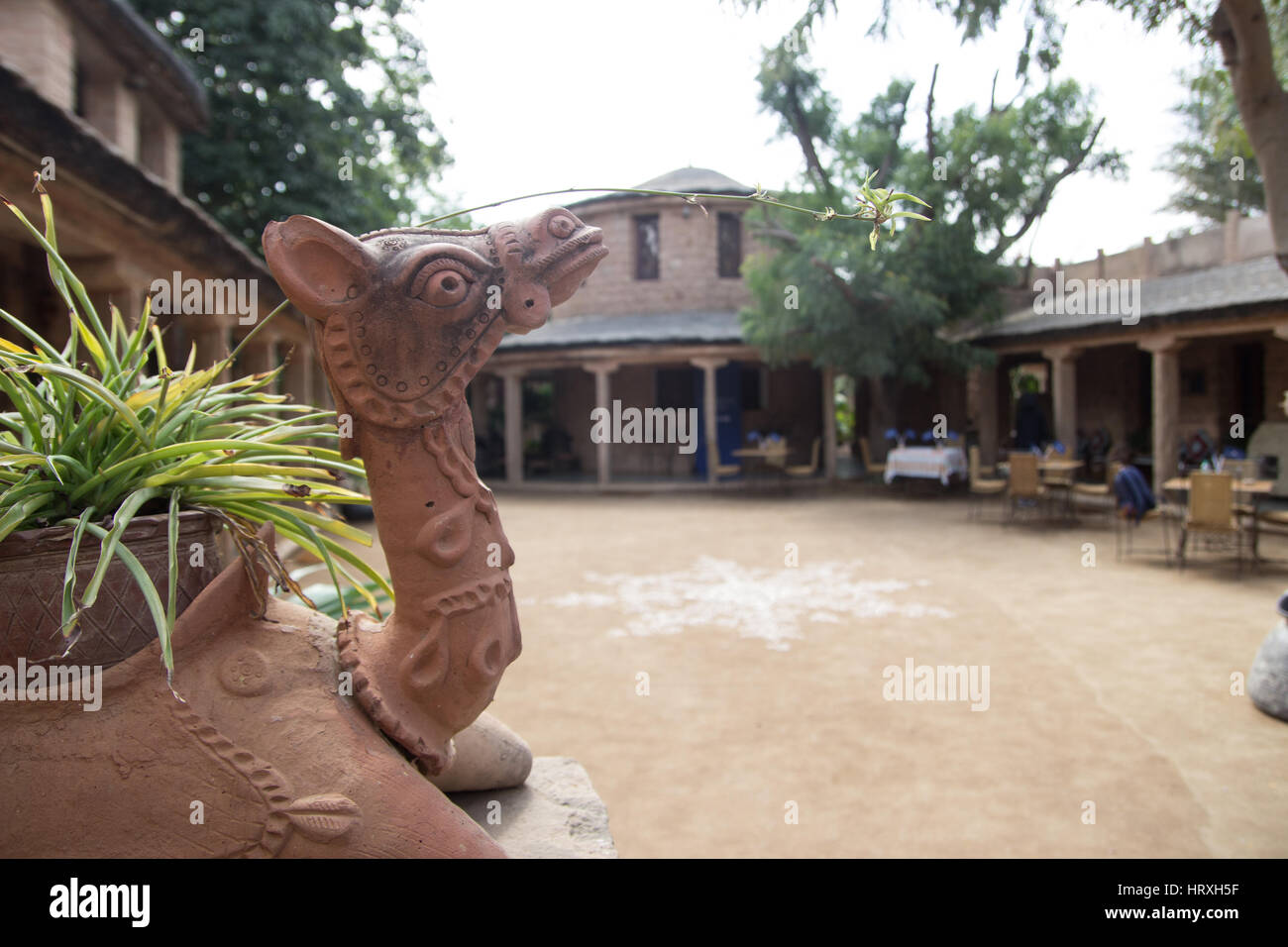 Manvar Resort on the Jodhpur Jaisalmer Highway Stock Photo - Alamy