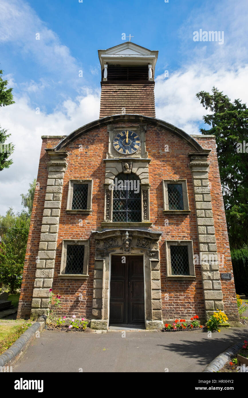 Holy Trinity Church in Minsterley, Shropshire, England, UK Stock Photo ...