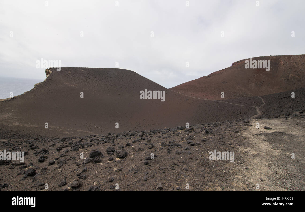 Beautiful volcanic landscape of Azores islands Stock Photo - Alamy