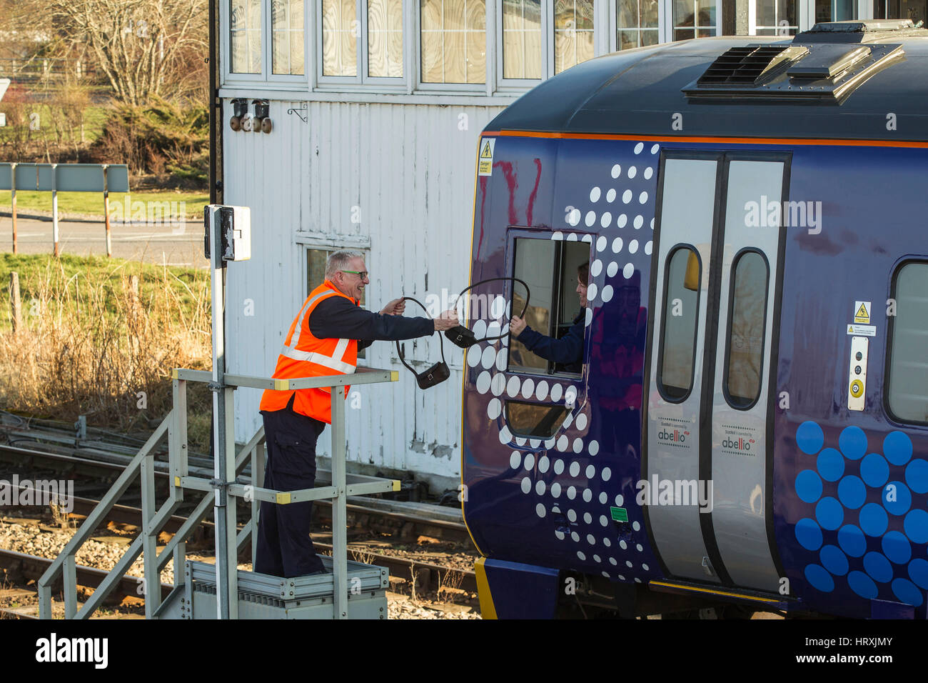 Signal box and semaphore signals hi-res stock photography and images ...