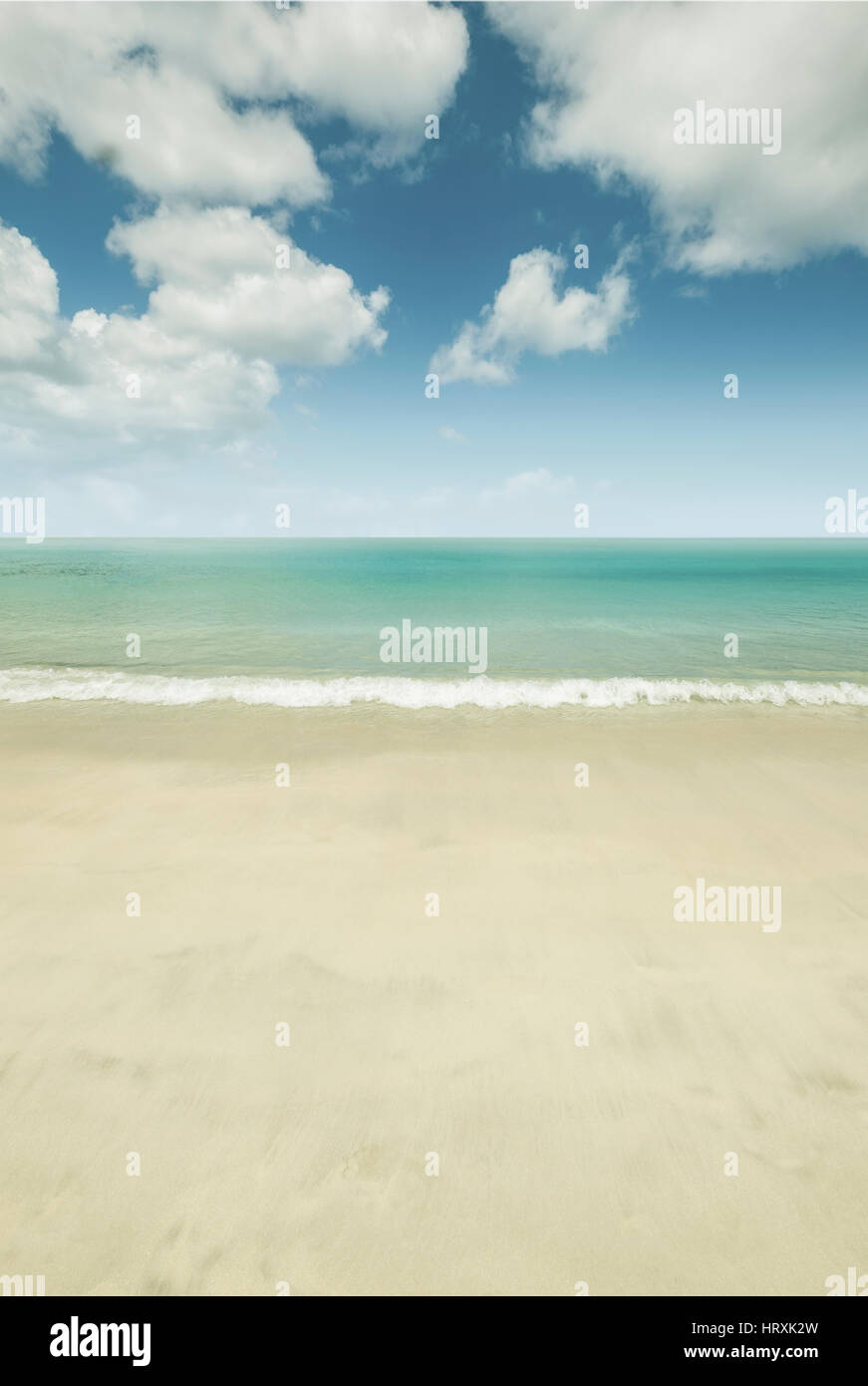 Sunny texture tranquil resort beach hi-res stock photography and images ...