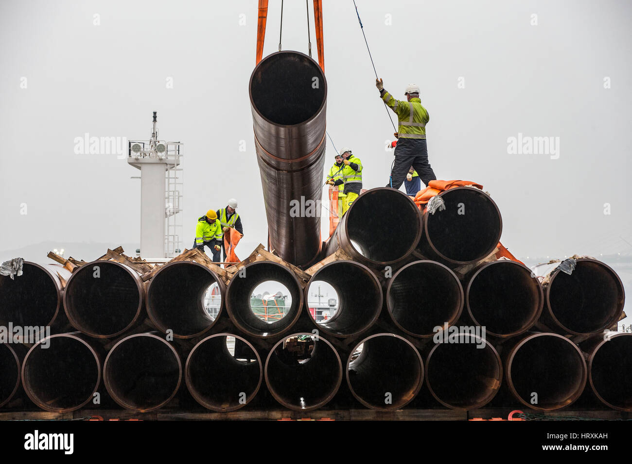 Tanker Being Unloaded Cargo High Resolution Stock Photography and ...