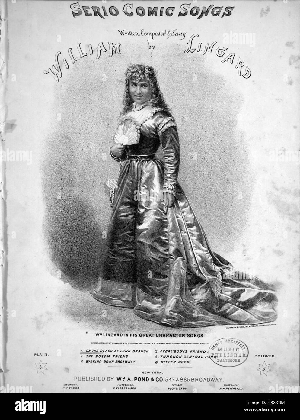 William a pond co Black and White Stock Photos & Images - Alamy