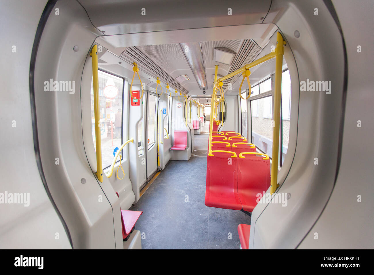 Old fashioned tram hi-res stock photography and images - Alamy