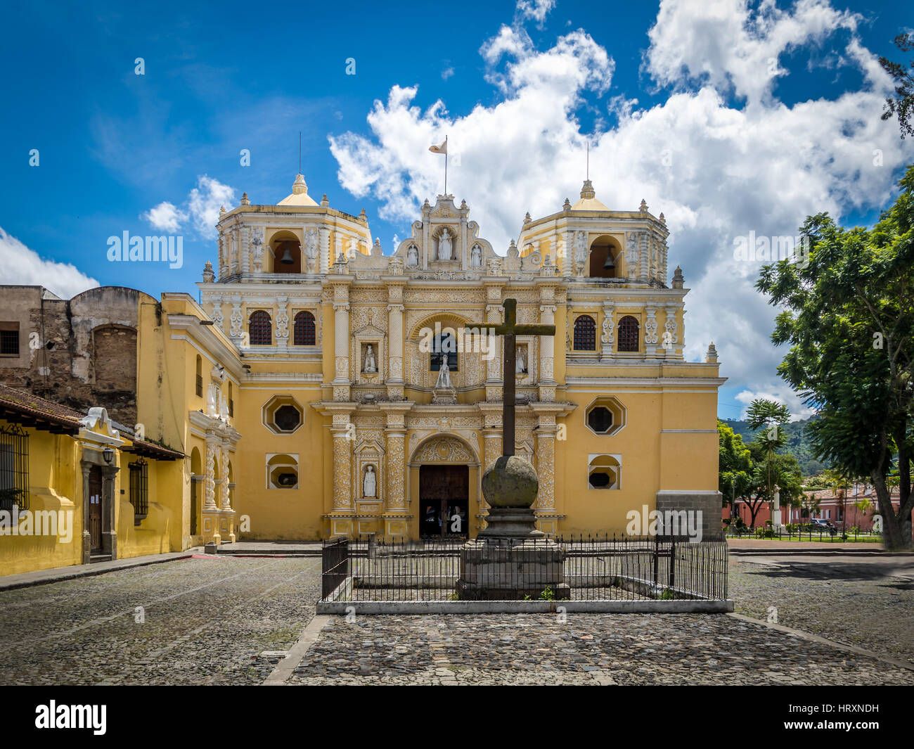 La Merced Church - Antigua, Guatemala Stock Photo - Alamy