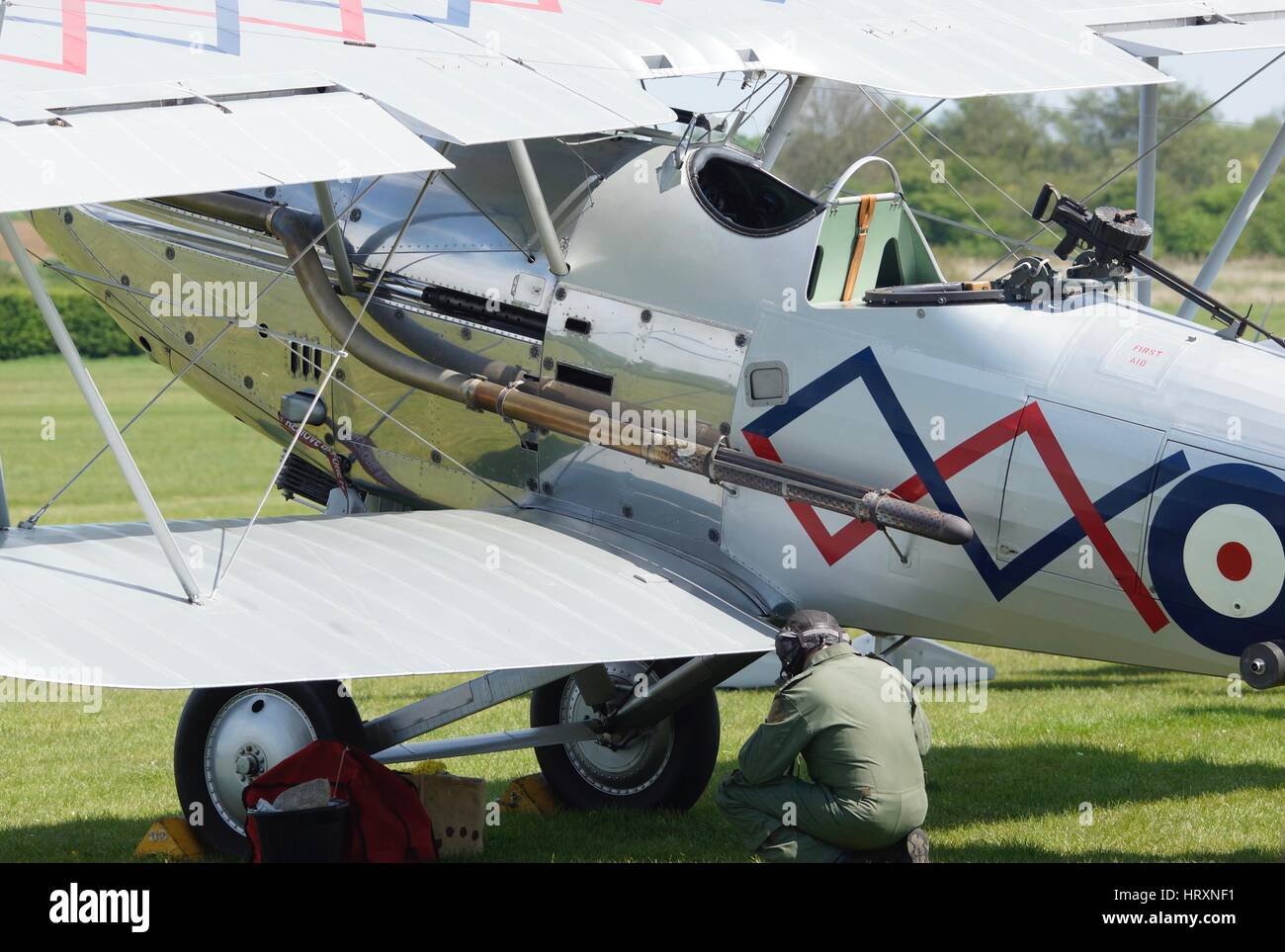 Demon Displays Ltd, 1937 Hawker Demon fighter aircraft, K8203, G-BTVE ...