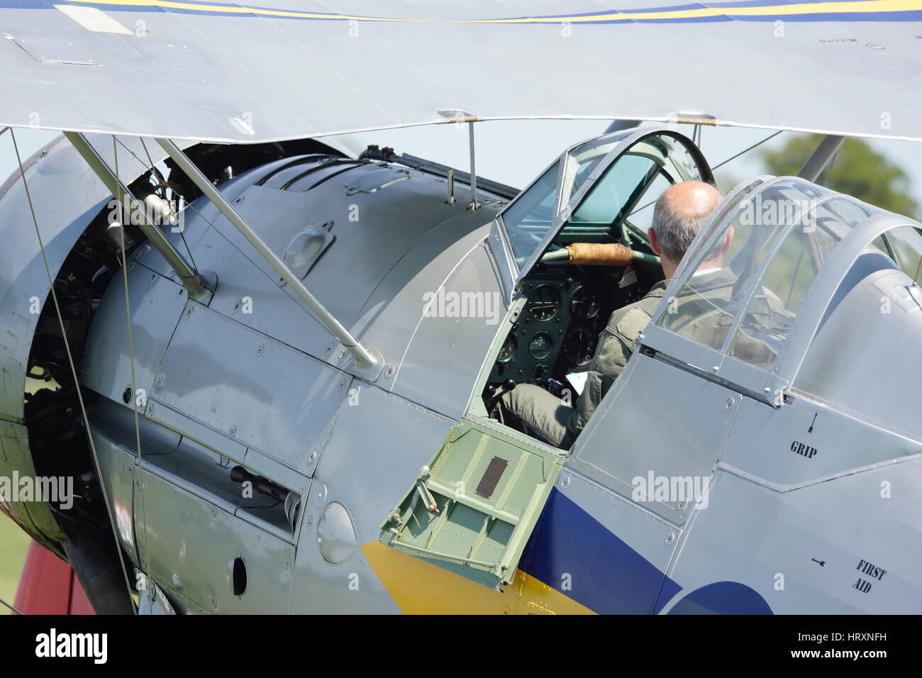 Raf cockpit hi-res stock photography and images - Alamy