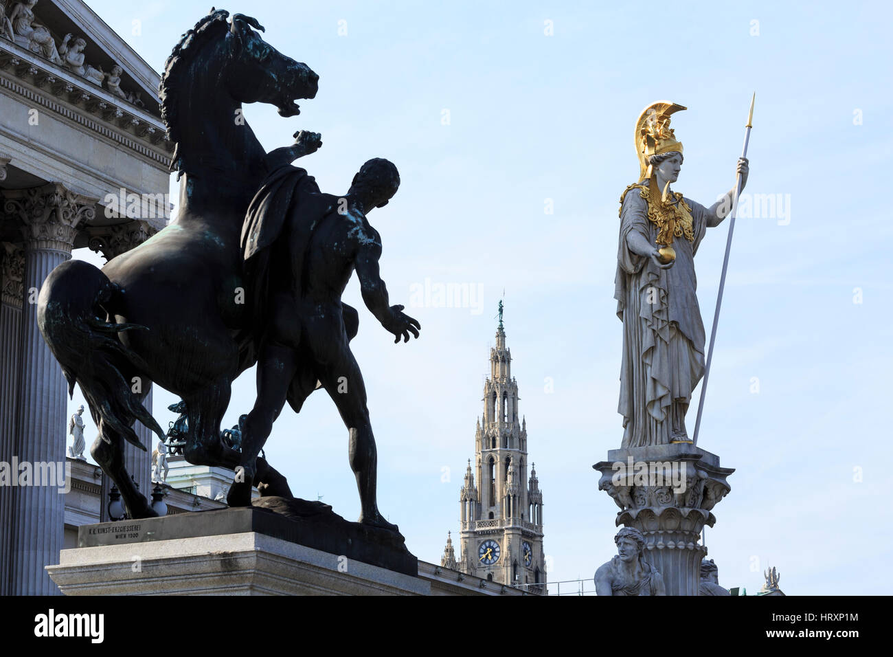 Austrian Parliament building, Vienna, Austria Stock Photo - Alamy