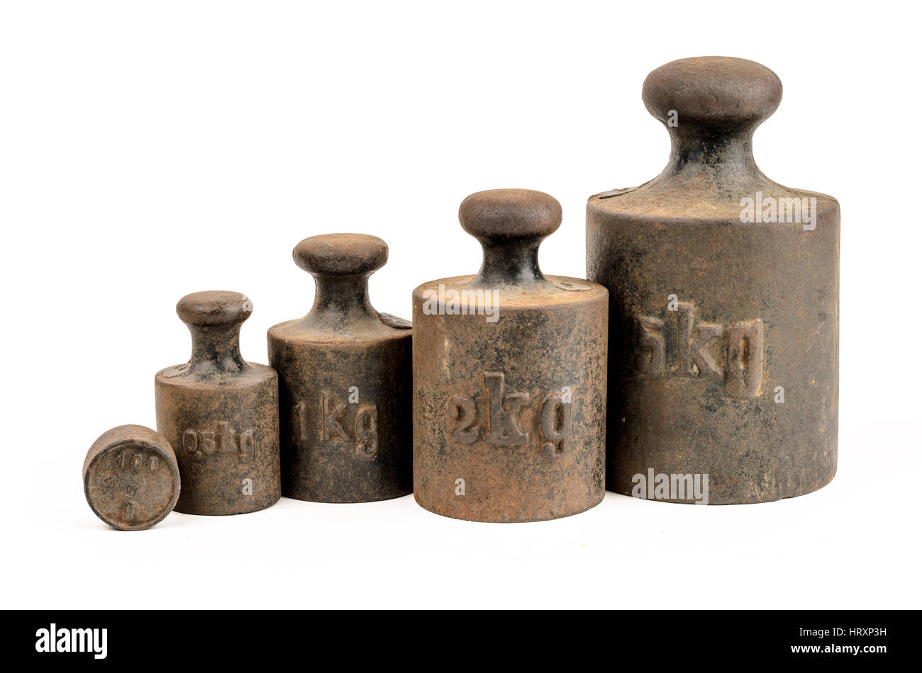 Rusty old scale Cut Out Stock Images & Pictures - Alamy
