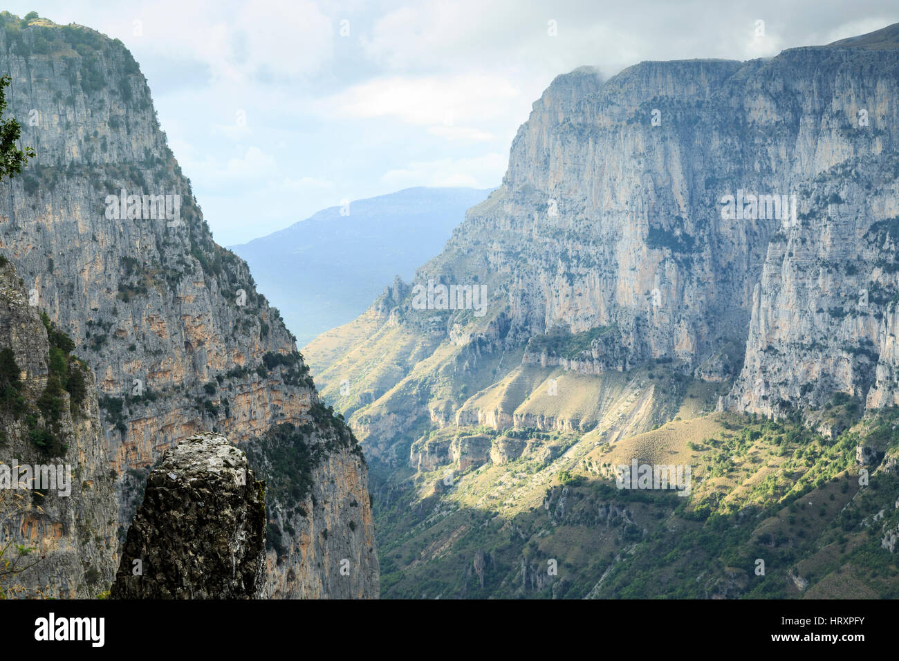 Vikos Gorge, Zagoria, Greece Stock Photo - Alamy
