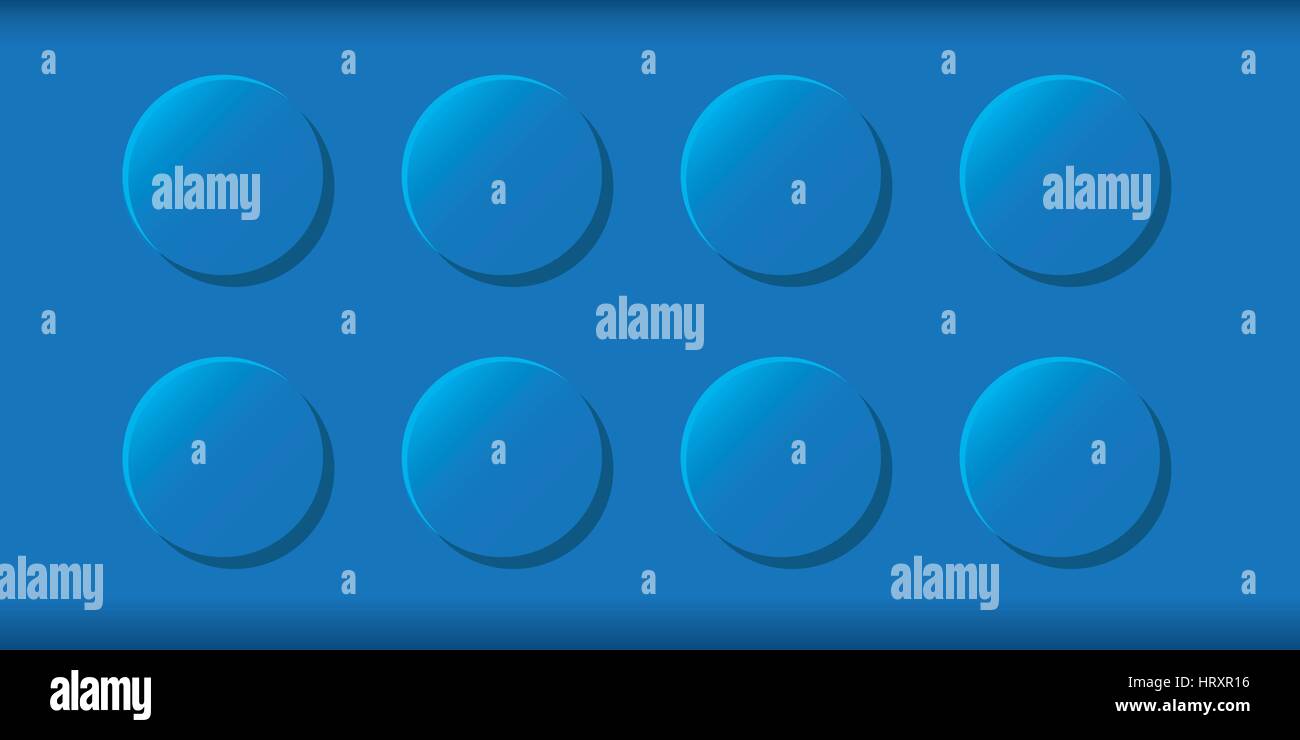 colorful lego rectangle shape block icon toy Stock Vector Image & Art ...