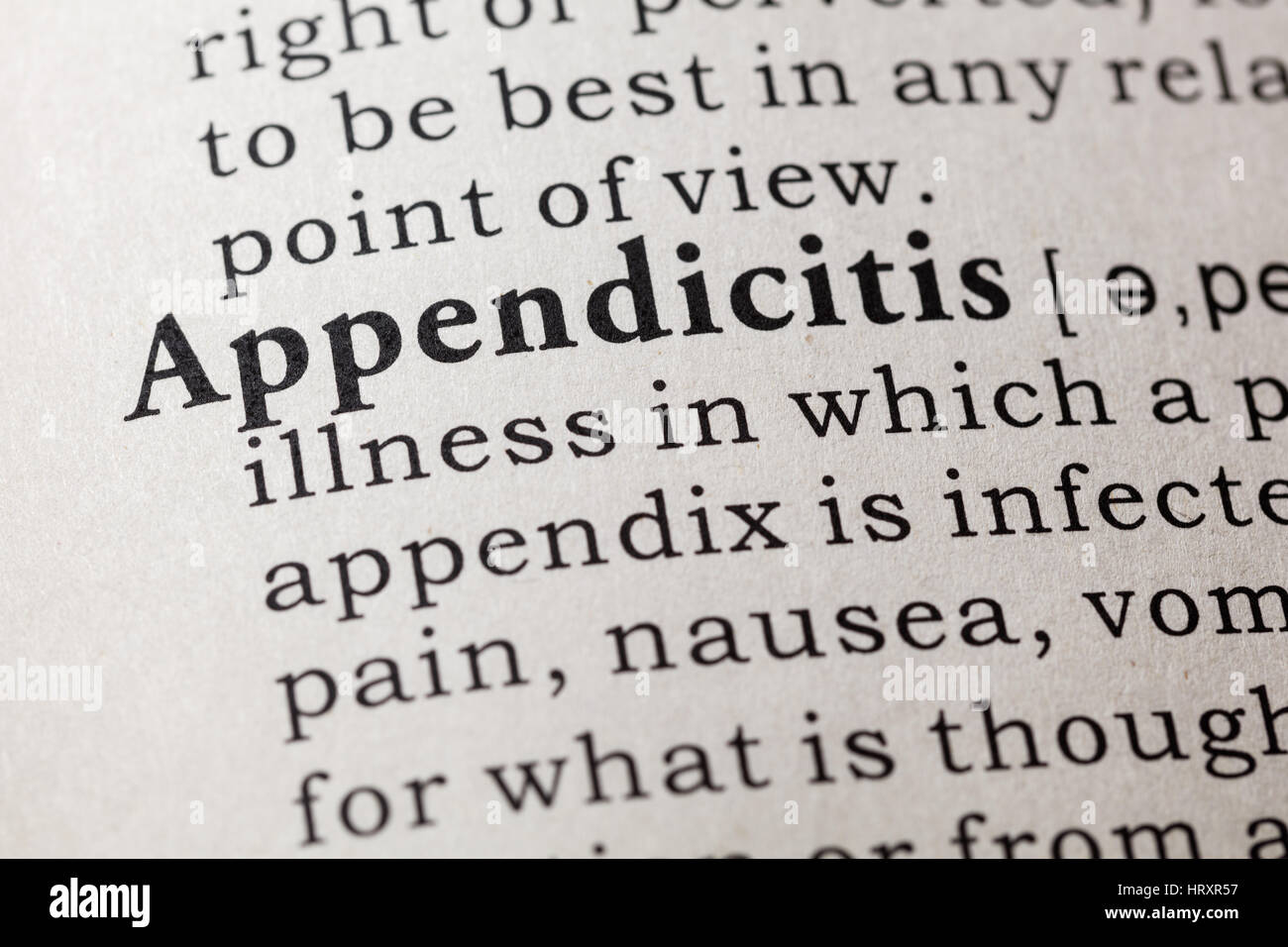 Fake Dictionary, Dictionary definition of the word appendicitis ...