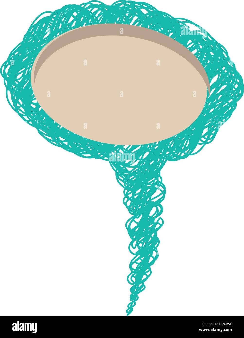 colorful scribble balloon dialog box design Stock Vector Image & Art ...