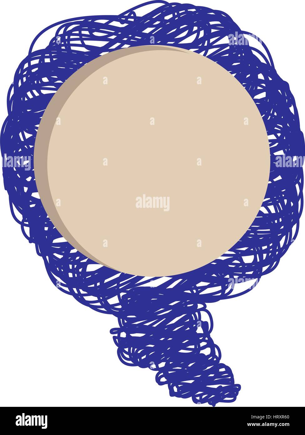 blue light scribble dialog box design Stock Vector Image & Art - Alamy