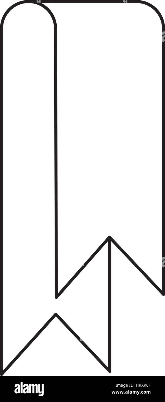 silhouette shiny satin ribbon icon decorative Stock Vector Image & Art ...