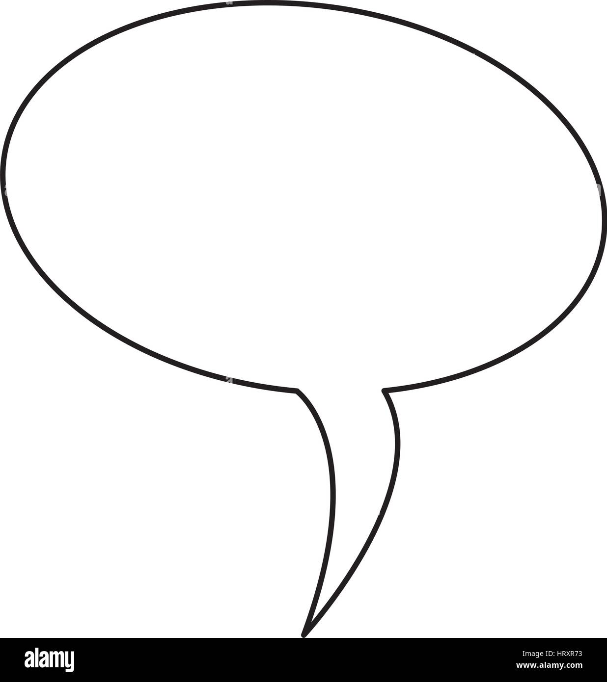 silhouette balloon dialog box design Stock Vector Image & Art - Alamy