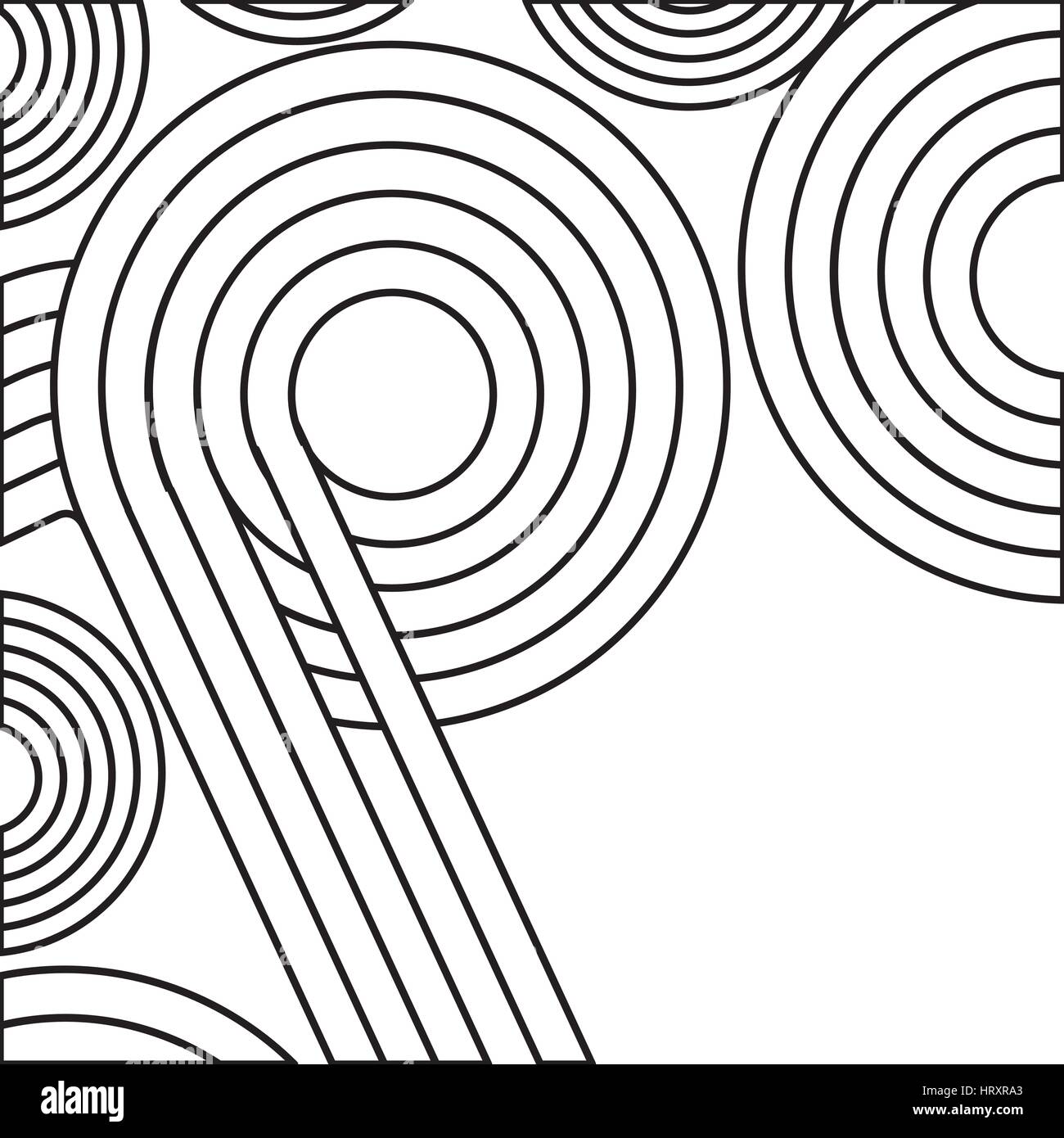 Retro lines Stock Vector Images - Alamy
